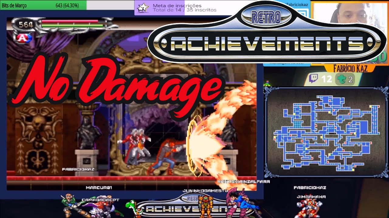 Castlevania: Dawn of Dissonance - BOSS DARIUS 2ND (NO DAMAGE) - YouTube