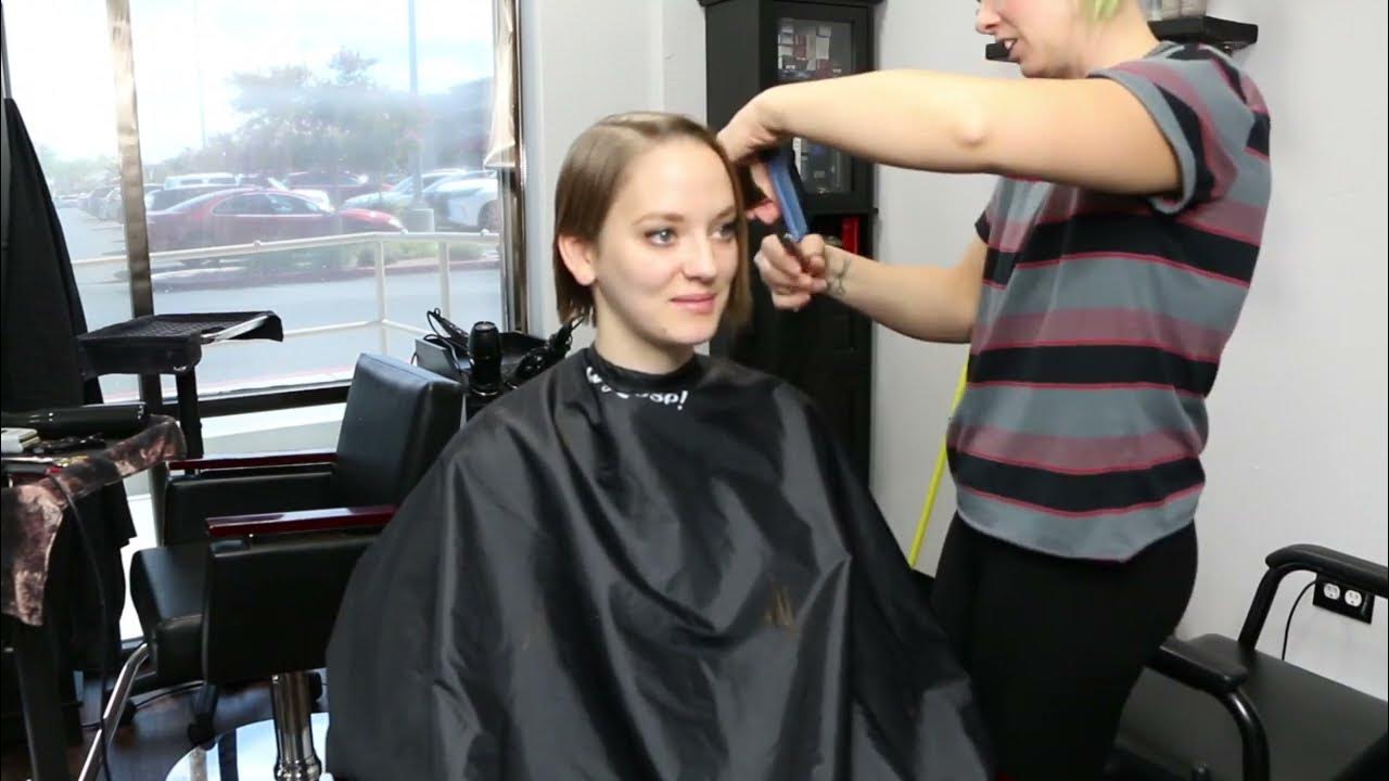 Cailey Lv Pt 1 Beautiful Model Shaves Her Head Completely Bald Free