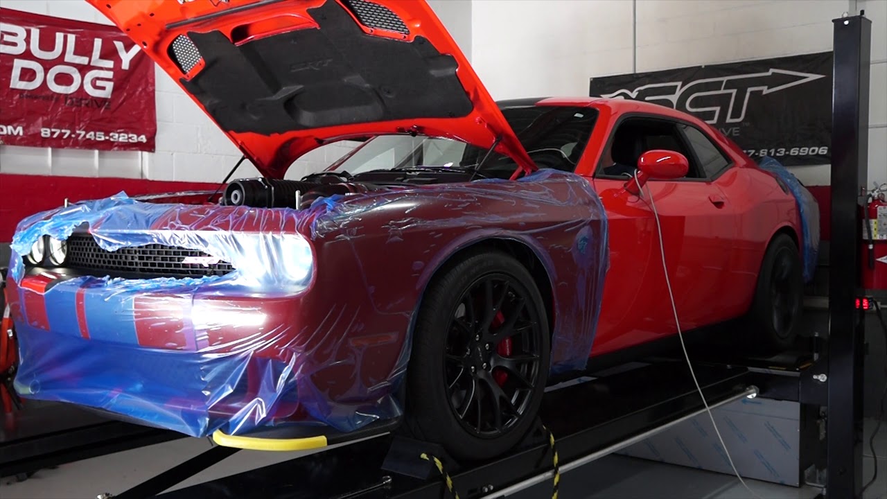 Stage II 4.5L Whipple Hellcat 860+ RWHP on 93 Octane - YouTube
