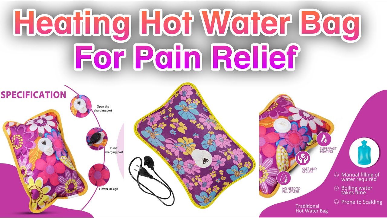Hot Water Bag | pain relief hot water bag electric hot pack [FHD1080P ...