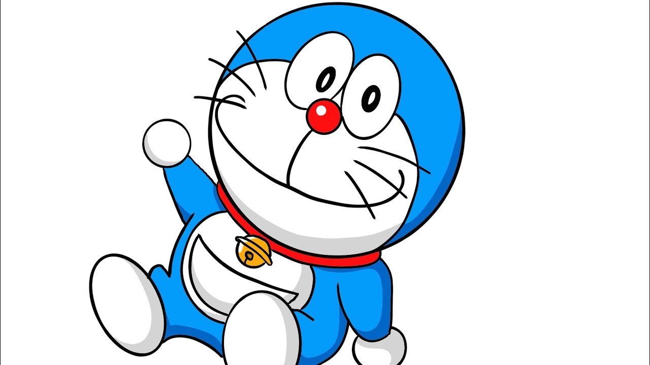 How to Draw DORAEMON | Beautiful Drawing and Coloring Easy Tutorial ...