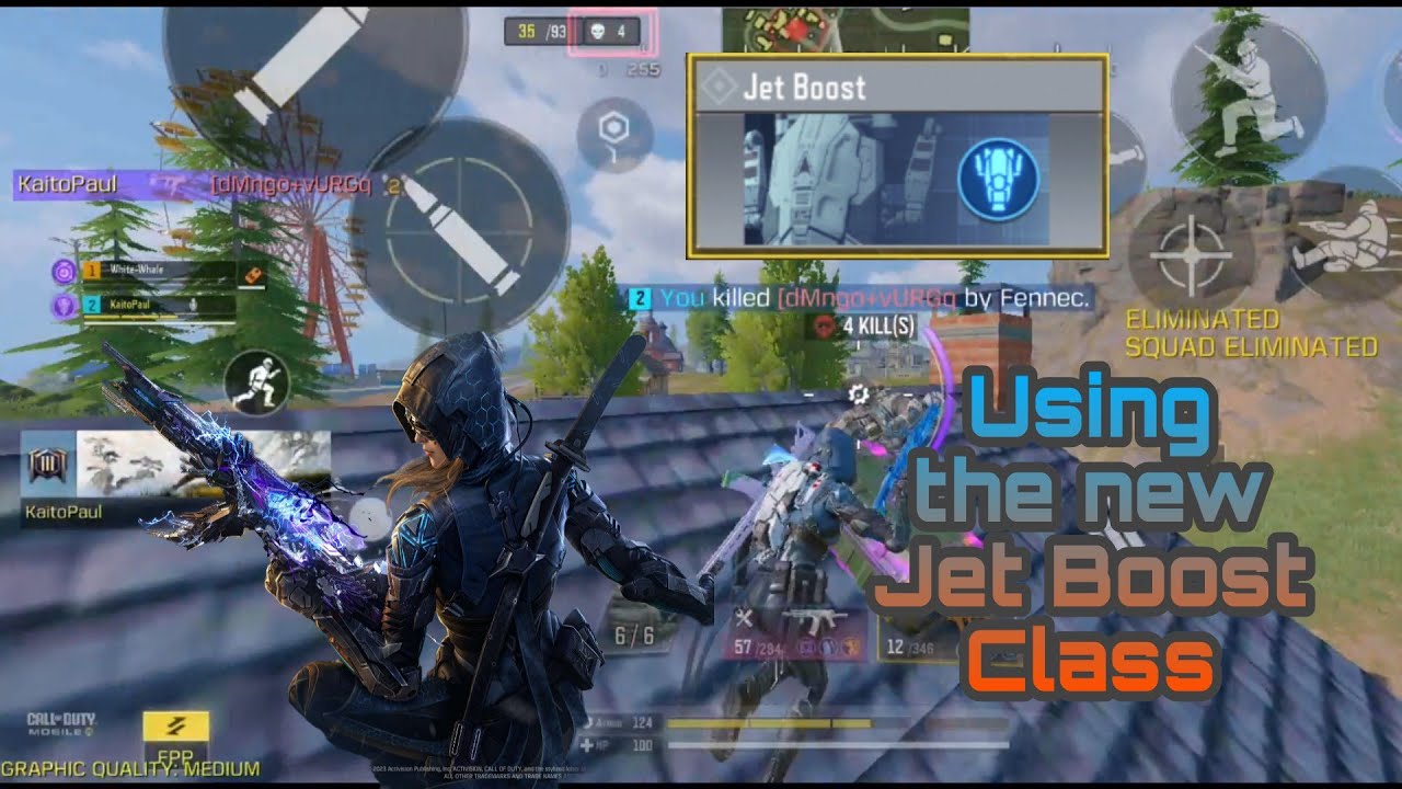 Using the New Jet Boost Class - Call of Duty Mobile - YouTube