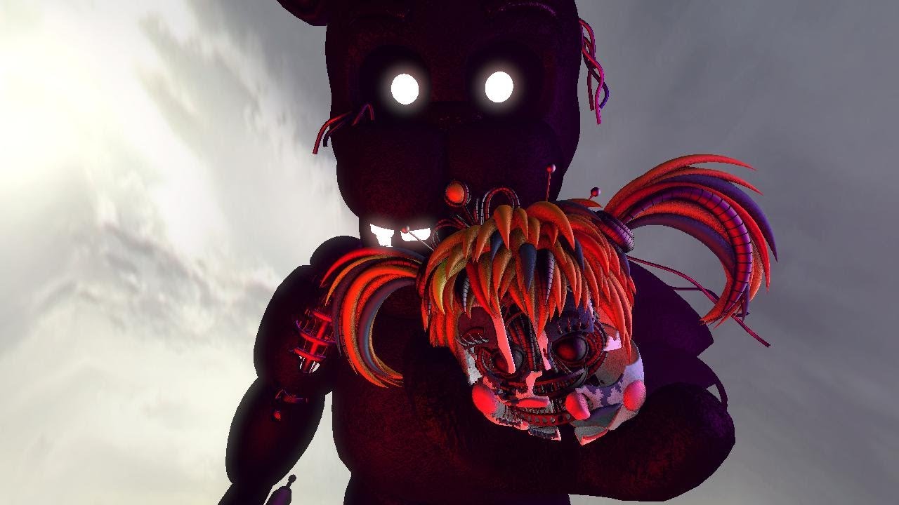 [SFM/FNAF] Shadow freddy meets Scrap Baby - YouTube