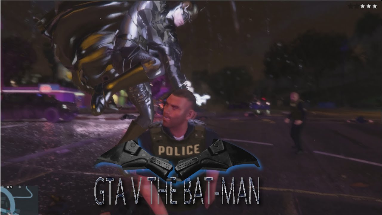 GTA V The Bat-Man Mod-With Ultra Graphic With RTX On Realistic Graphic ...