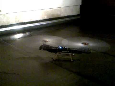 RC Tandem Heli Chinook with Flightcontrol BrutusDR500 - YouTube