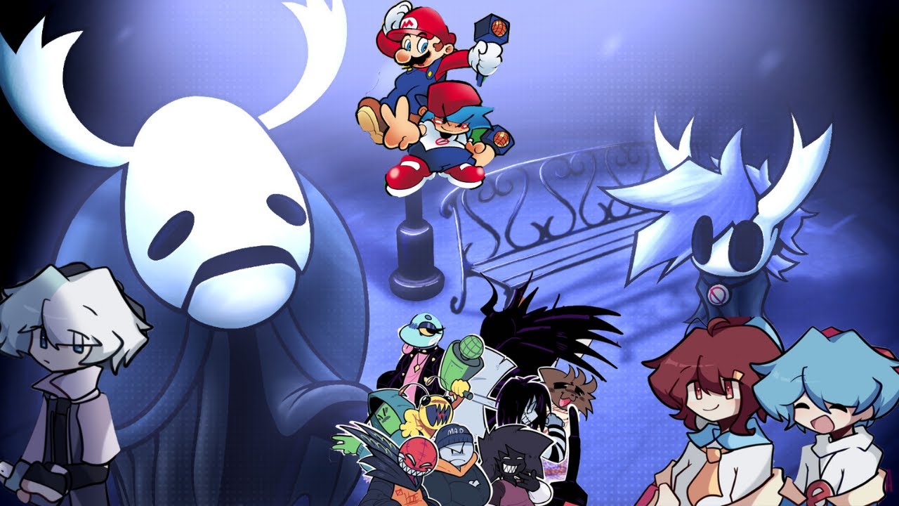 FNF STREAM: Hymns of Hallownest, Silly Hour Wave 1, SMW: Power Star ...