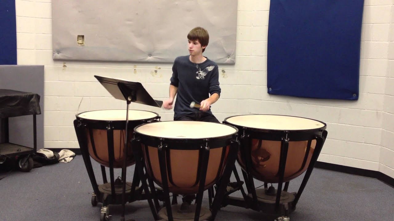 Etude Number 18 in The Solo Timpanist by Vic Firth performed by Austin ...