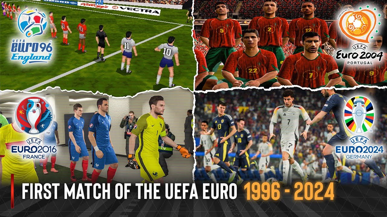 UEFA Euro First Match Opening Evolution | 1996 - 2024 | - YouTube