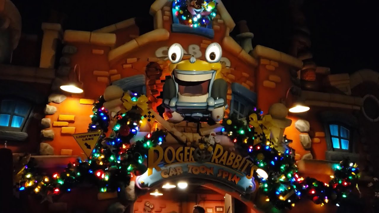 Roger Rabbit Car Toon Spin - Full Ride POV - YouTube
