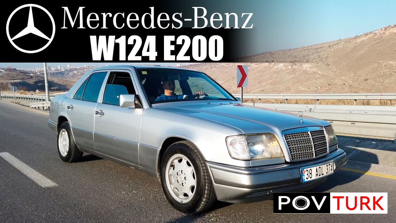 Mercedes Benz W124 E200 - POV Test Sürüşü - YouTube
