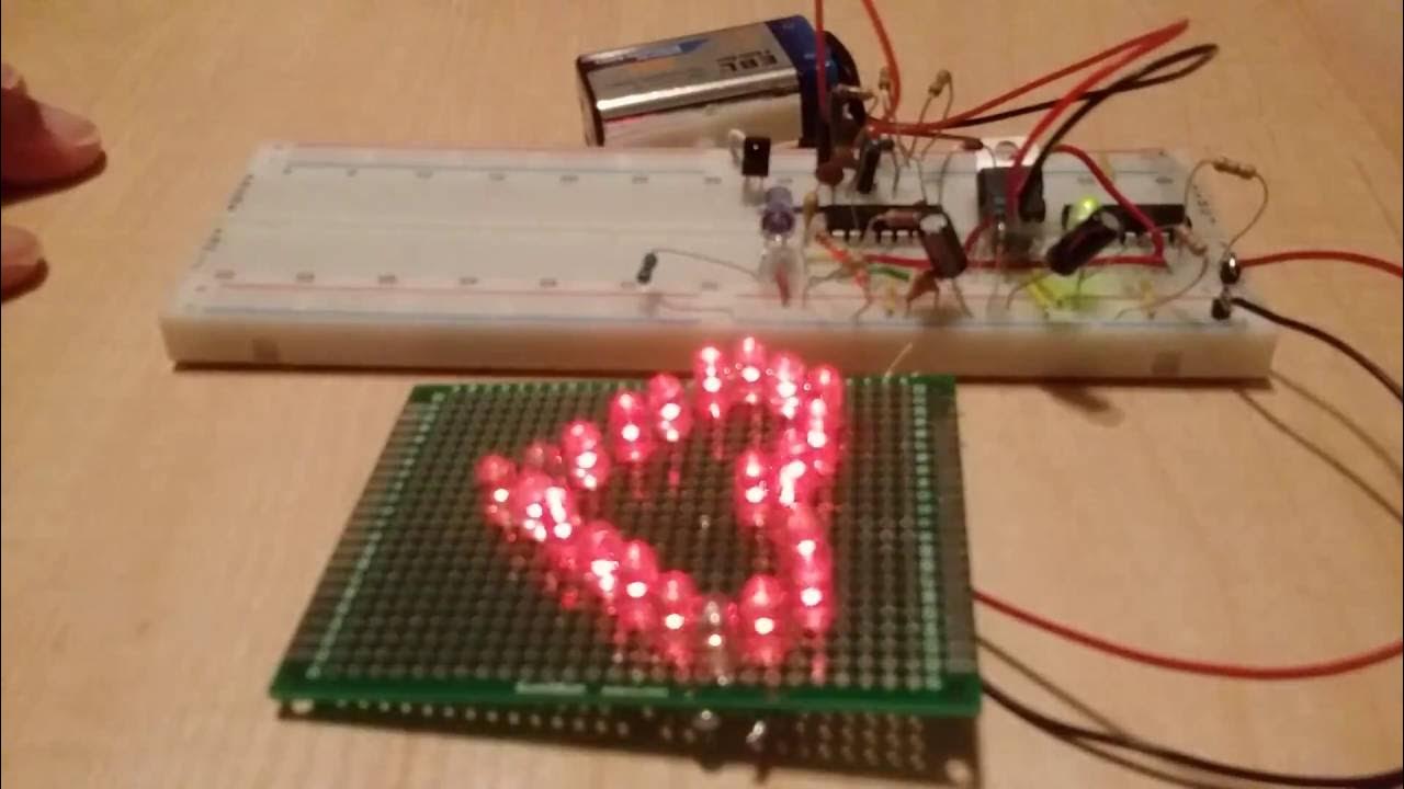 DIY Heart Rate Sensor with Auto-Adjusted Threshold and Heart-Shaped LED ...