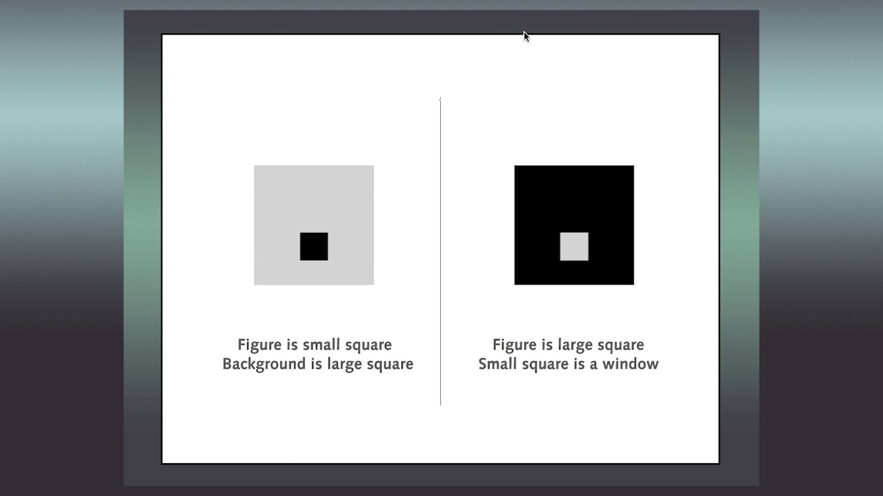 Gestalt in UI Design: Lesson 2 Figure Ground - YouTube