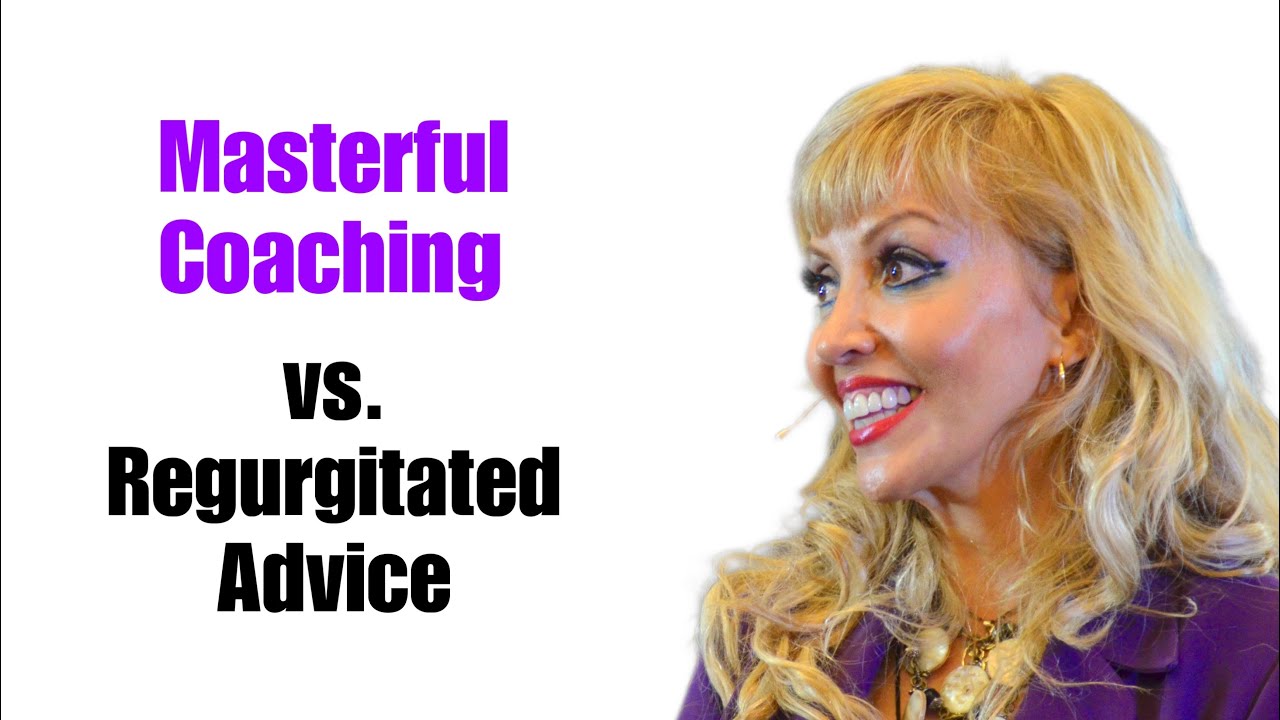 Masterful Coaching vs. Regurgitated Coaching - YouTube
