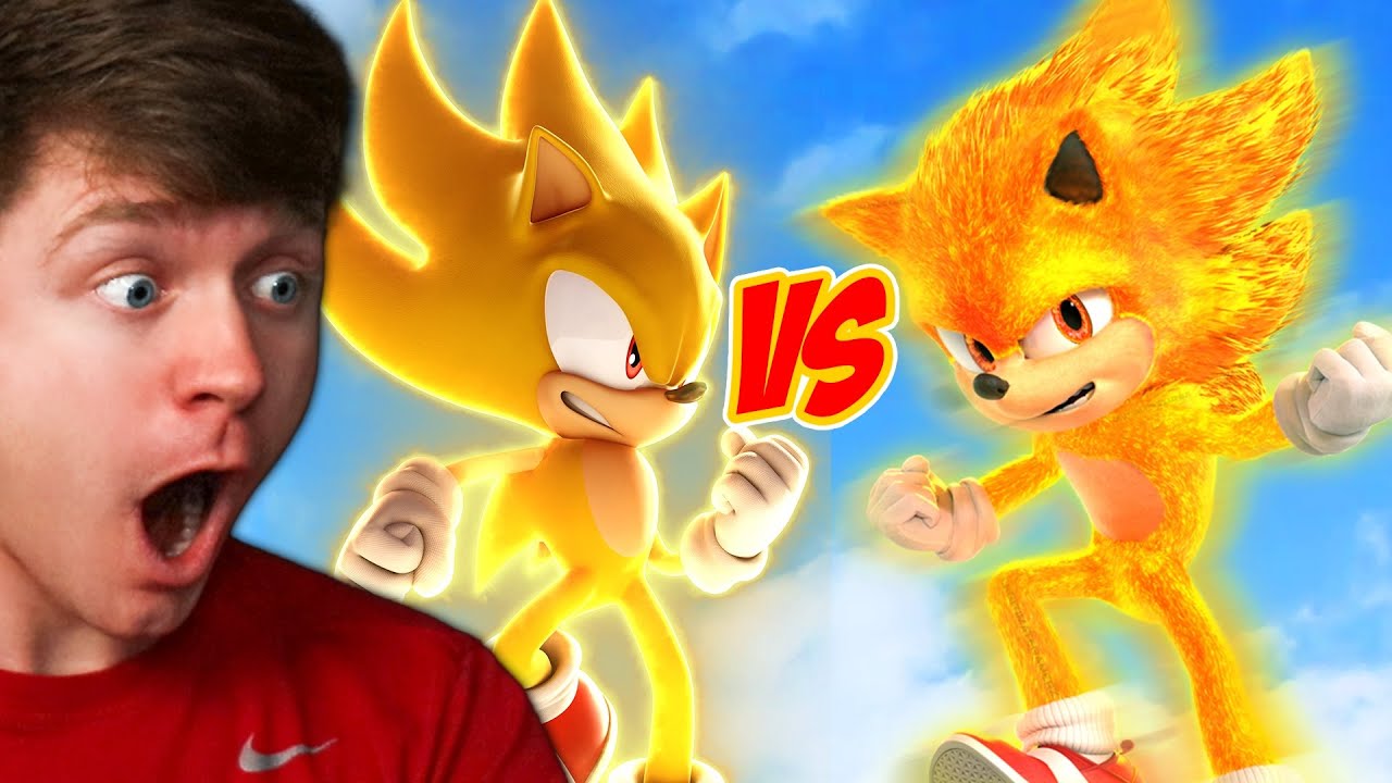 MOVIE SUPER SONIC vs GAME SUPER SONIC the FINALE! - YouTube