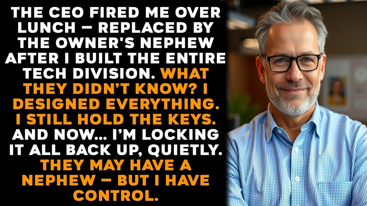 The CEO Fired Me, Replaced Me with the CEO's Nephew. I Built Their ...