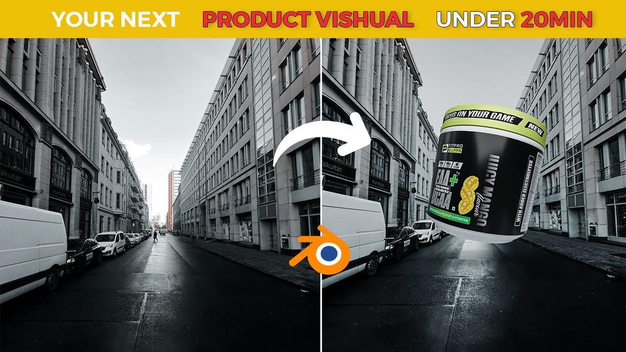 Product Advertisement in Blender 3D | Ali visuals - YouTube