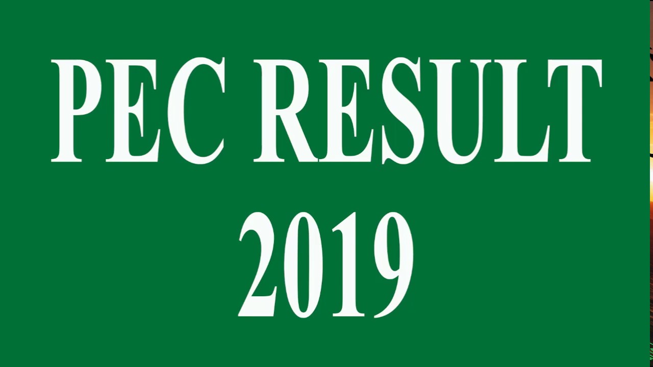 PEC RESULT - YouTube
