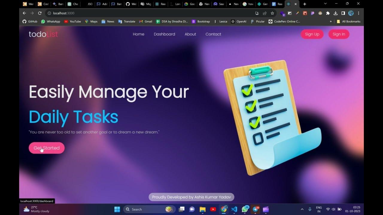Todo List | React Skill Test | Coding Ninjas - YouTube