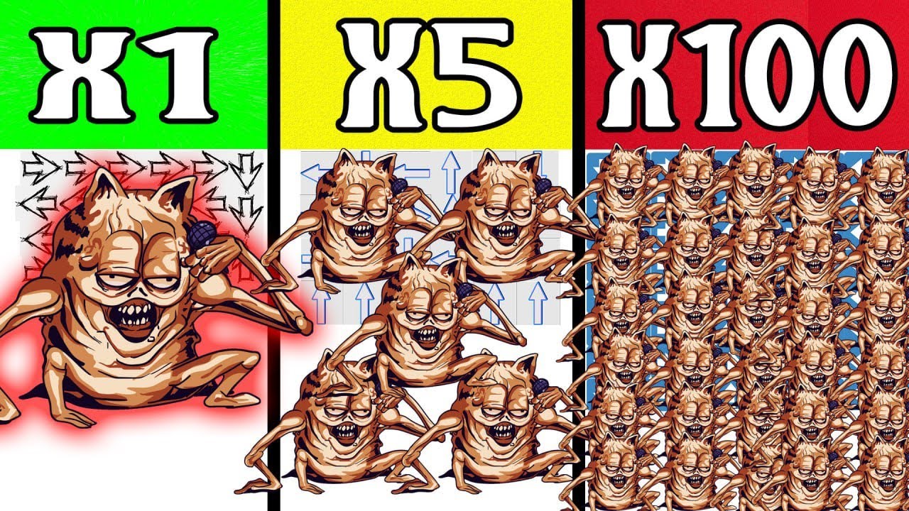 FNF Character Test | Creepy Gorefield | Gameplay VS Playground | FNF ...