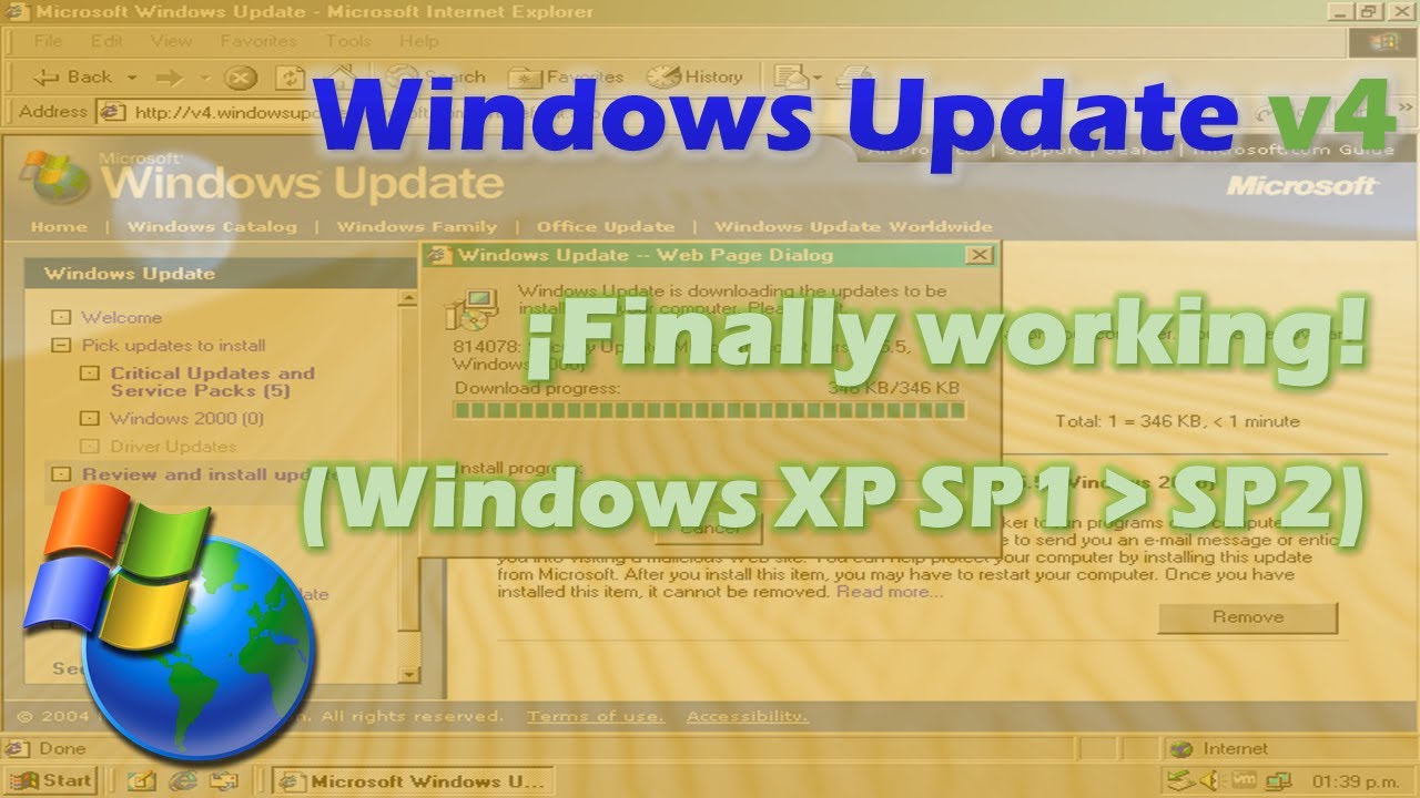 Windows Update v4 is finally working! - YouTube