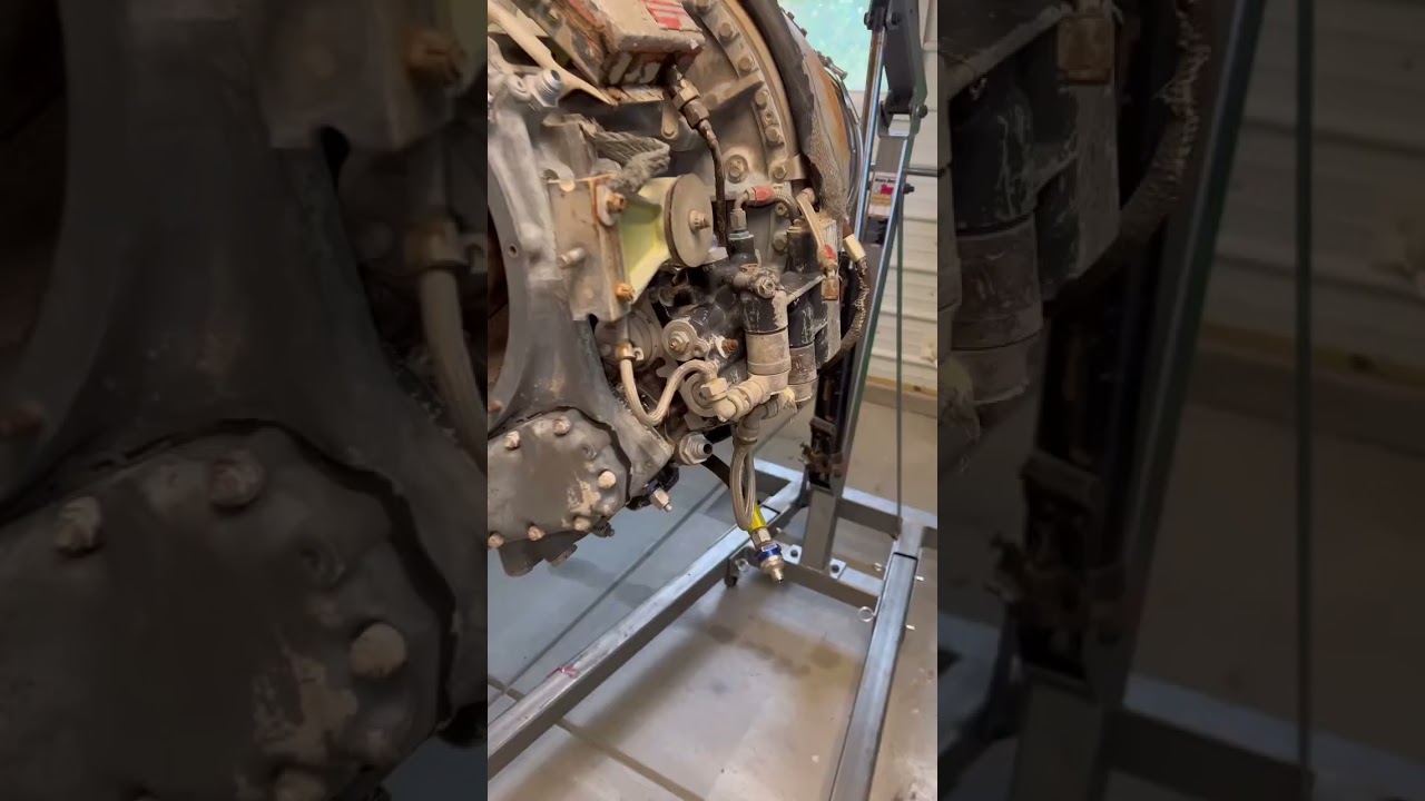 Overhauling a Jet Engine in My Backyard for Fun - YouTube