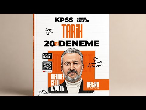 KPSS TARİH DENEME-17 MEHMET CELAL ÖZYILDIZ