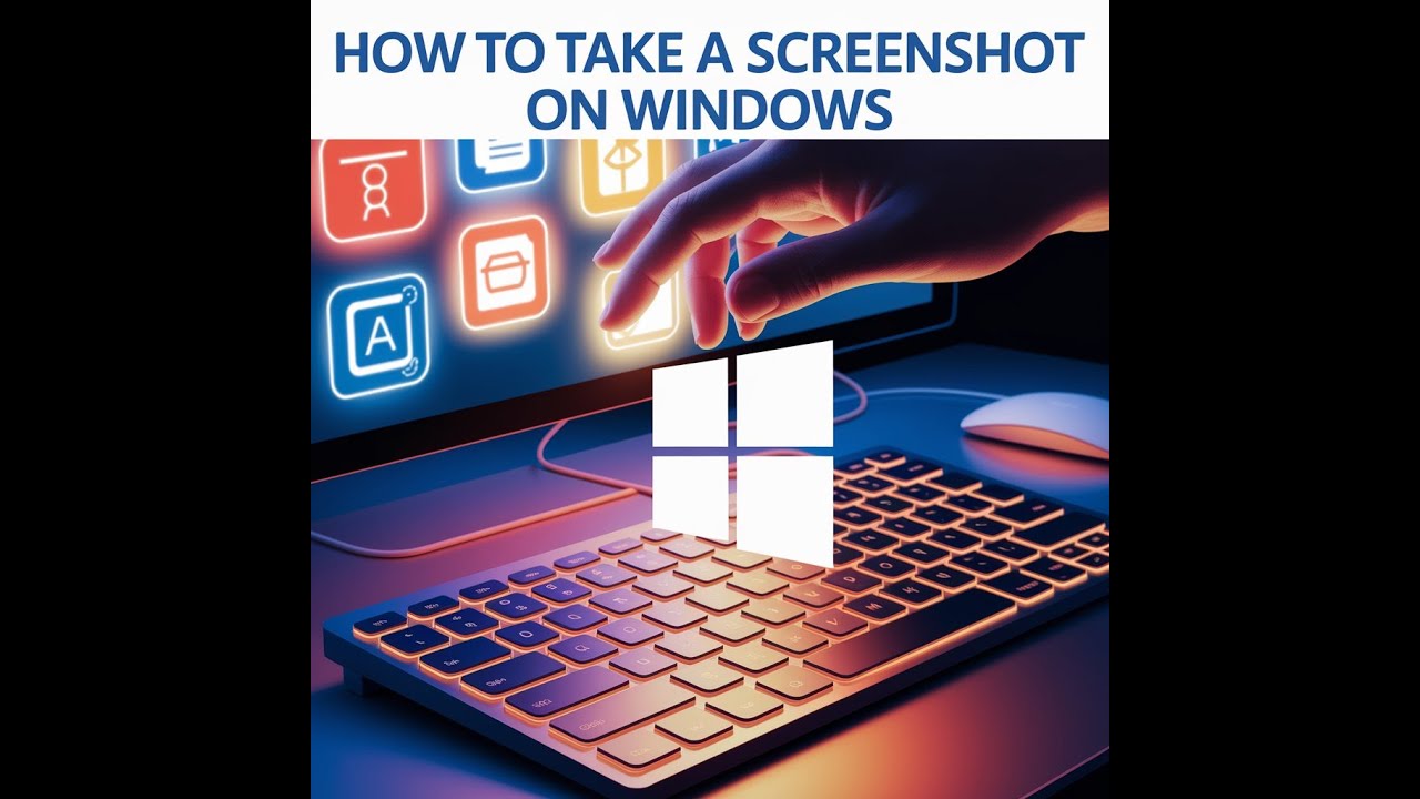 How to screenshot on windows - YouTube