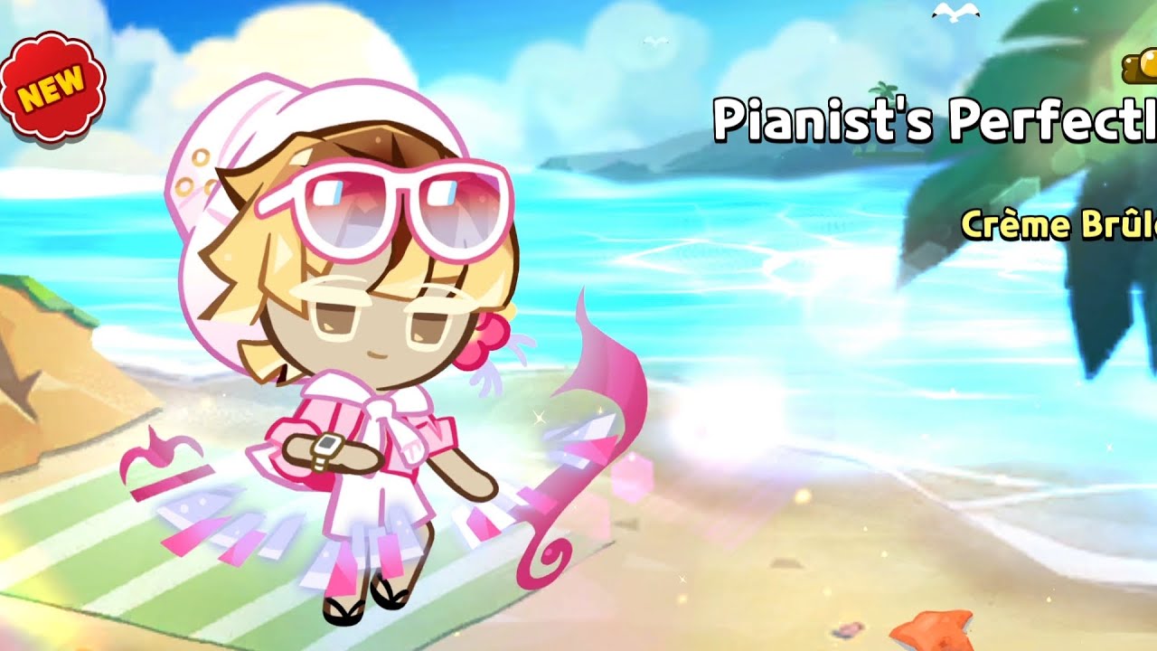 Pianist's Perfectly Pink PTO Crème Brûlée Cookie Costume - YouTube