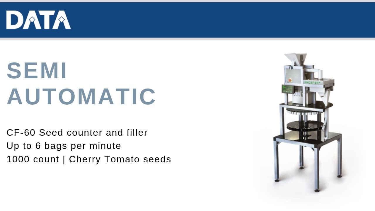 Seed Counter and Filler C&F-60 | Seed Counting Machine | Up To 250 ...