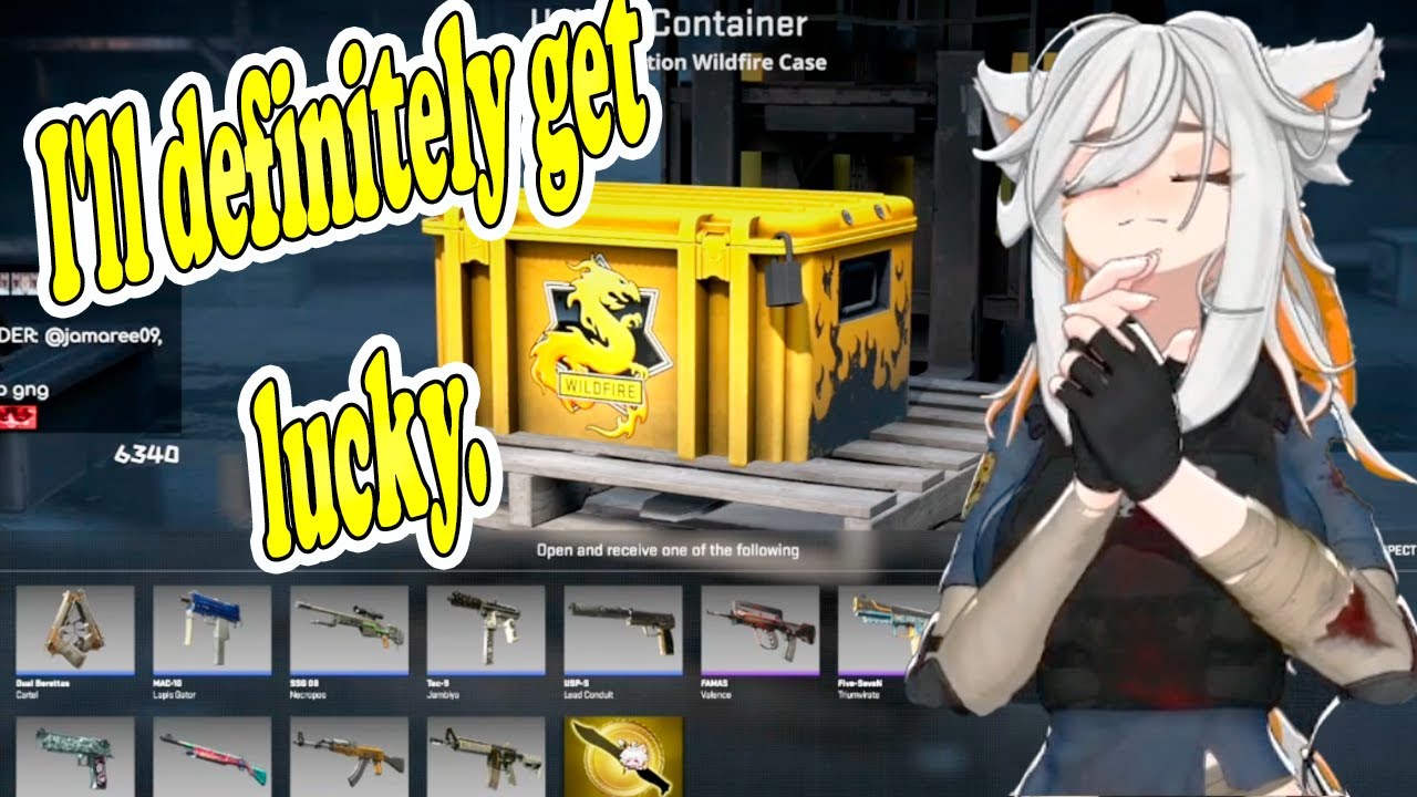 DEME is trying her luck. Deme opens cases in CS:GO - YouTube
