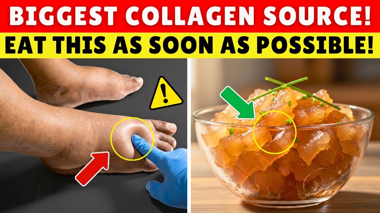 GOODBYE Swelling! 8 Collagen-Rich Foods That Heal Your Legs & Joints ...