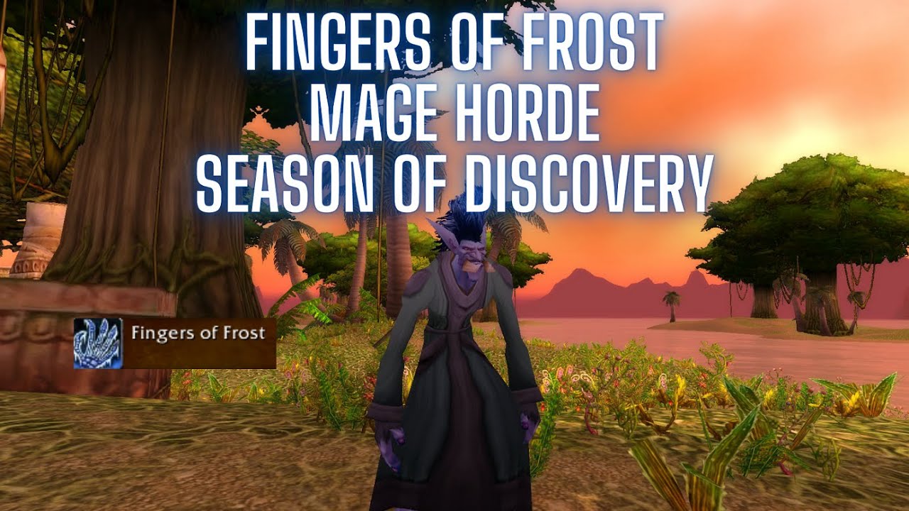 Fingers of Frost Spell Notes: RING SEFF OSTROF Mage Skill World of ...