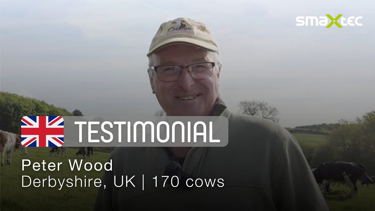 smaXtec | Testimonial | Health monitoring | Peter Wood, Derbyshire, UK ...