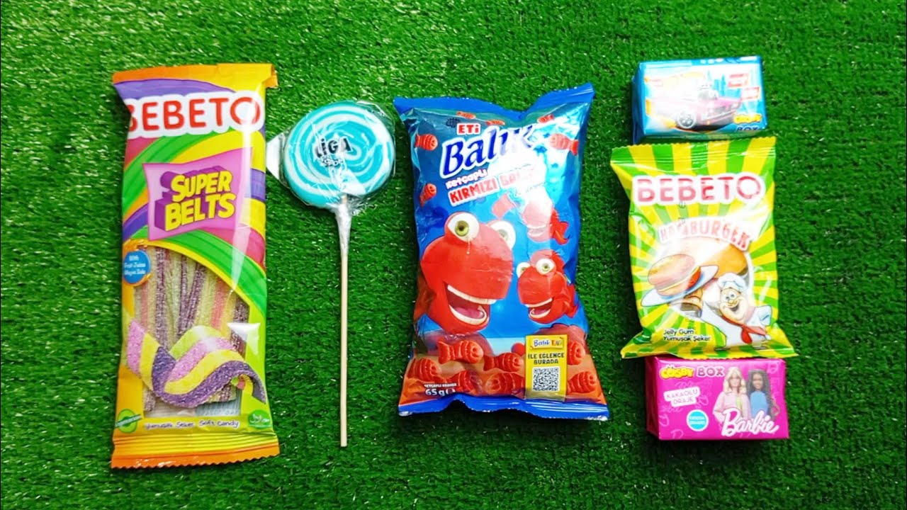 Colors with lollipops and sweets. Yummy Rainbow Lollipops ASMR - YouTube