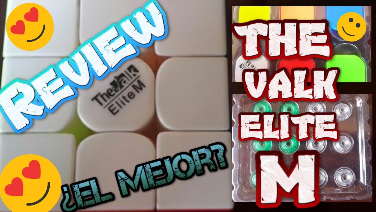 REVIEW del VALK ELITE M!!¿El mejor 3x3 del mundo?|KJ Cubing - YouTube
