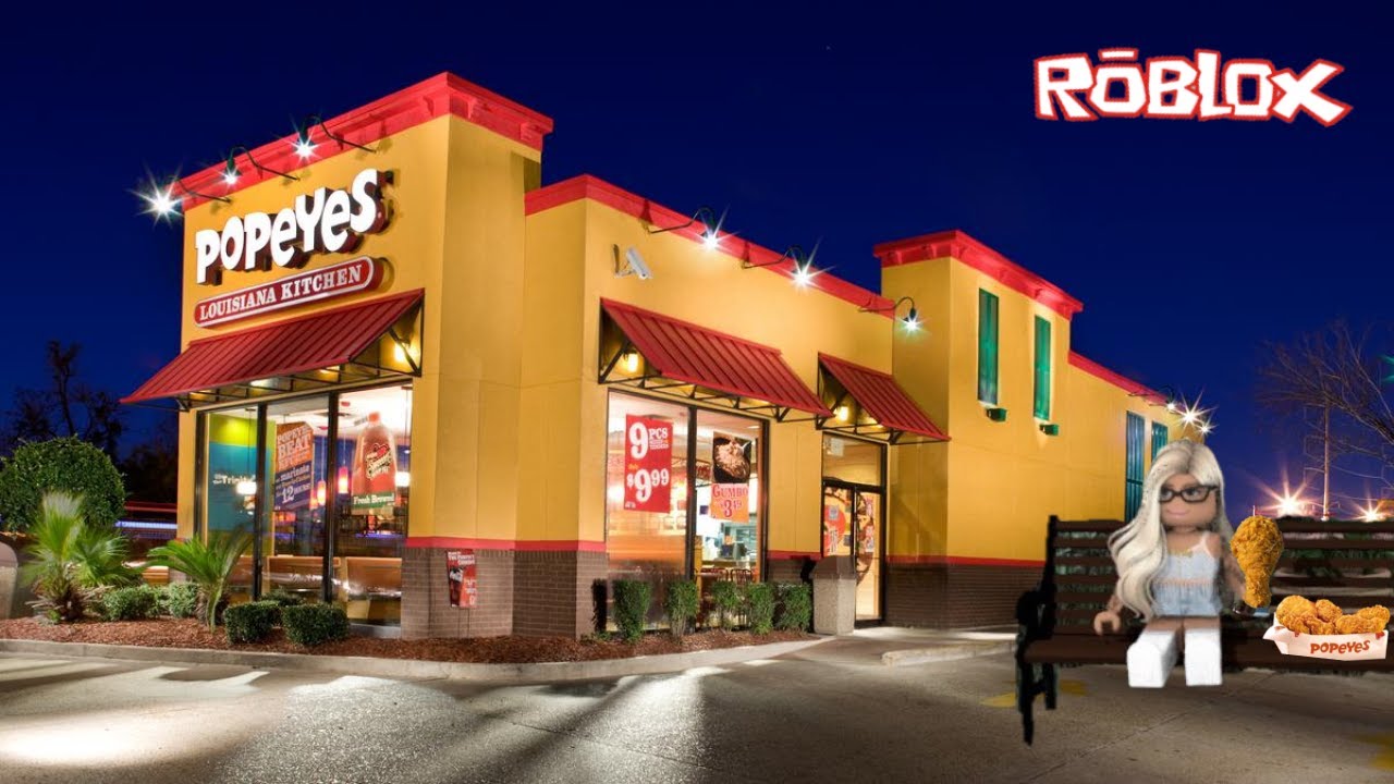 I went to a Popeyes in Bloxburg - YouTube