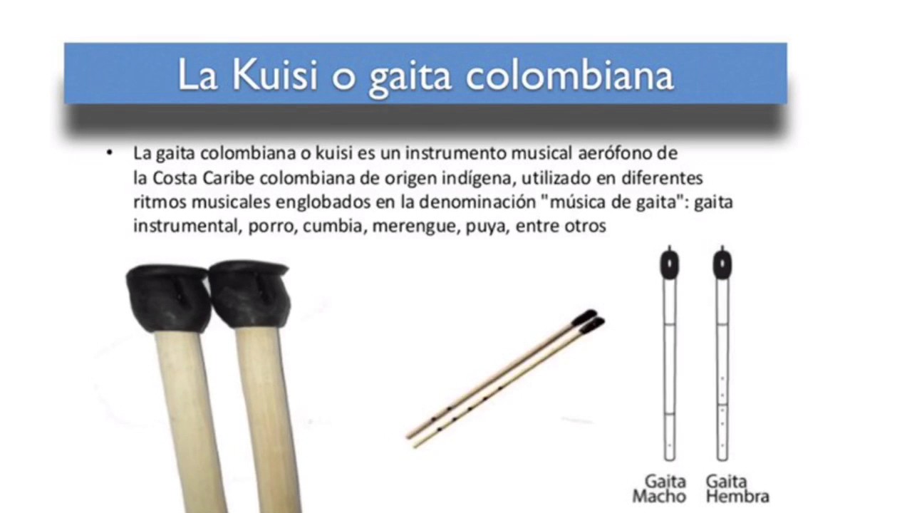 Kuisi o gaita colombiana tocada por Carlos Vives - YouTube