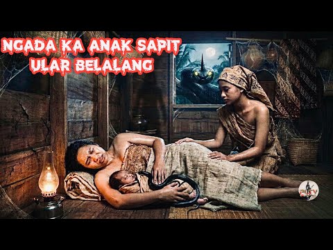 Ngada Ka Anak Besapit Enggau Ular Belalang...