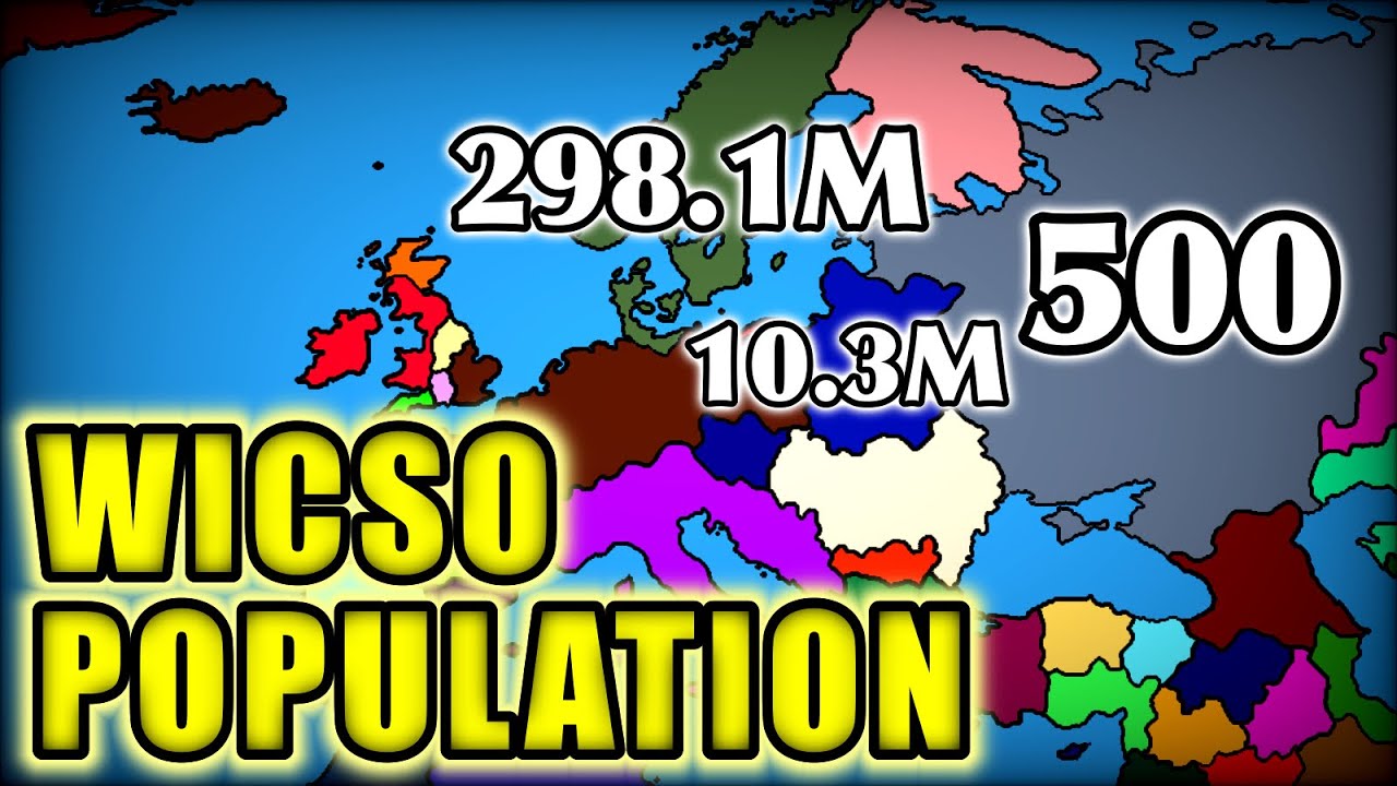 Population of European countries in WICSO🌍 - YouTube