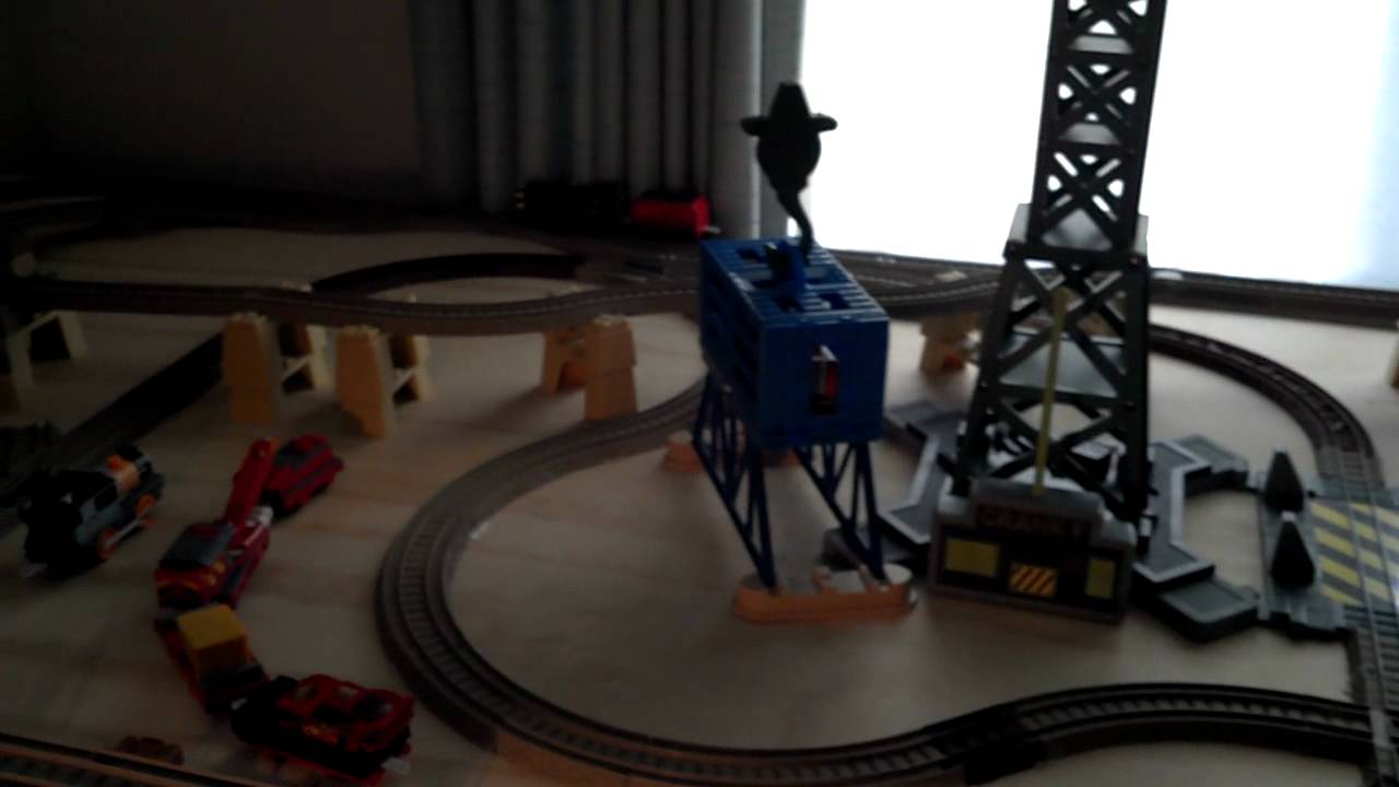 Thomas TrackMaster SuperFast Double Battery Mavis world record test run ...