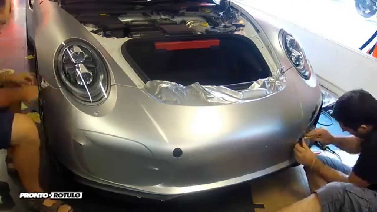 Car Wrapping Porsche Turbo S en Gris Mate - Car Wrap by Pronto Rotulo ...