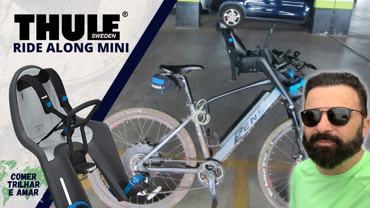 Thule Ride Along Mini | Cadeirinha Dianteira para Bike. - YouTube