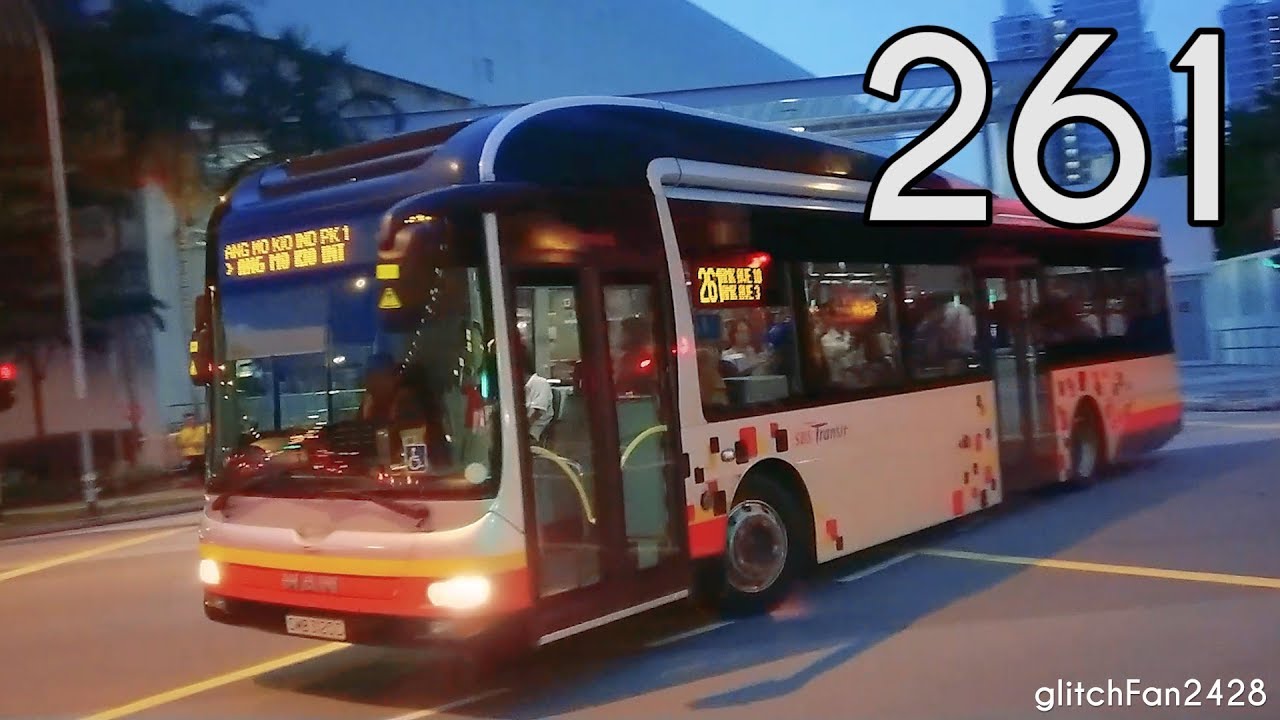 [SBST] SMB3120C on Service 261 - MAN NL323F A22 Gemilang - YouTube