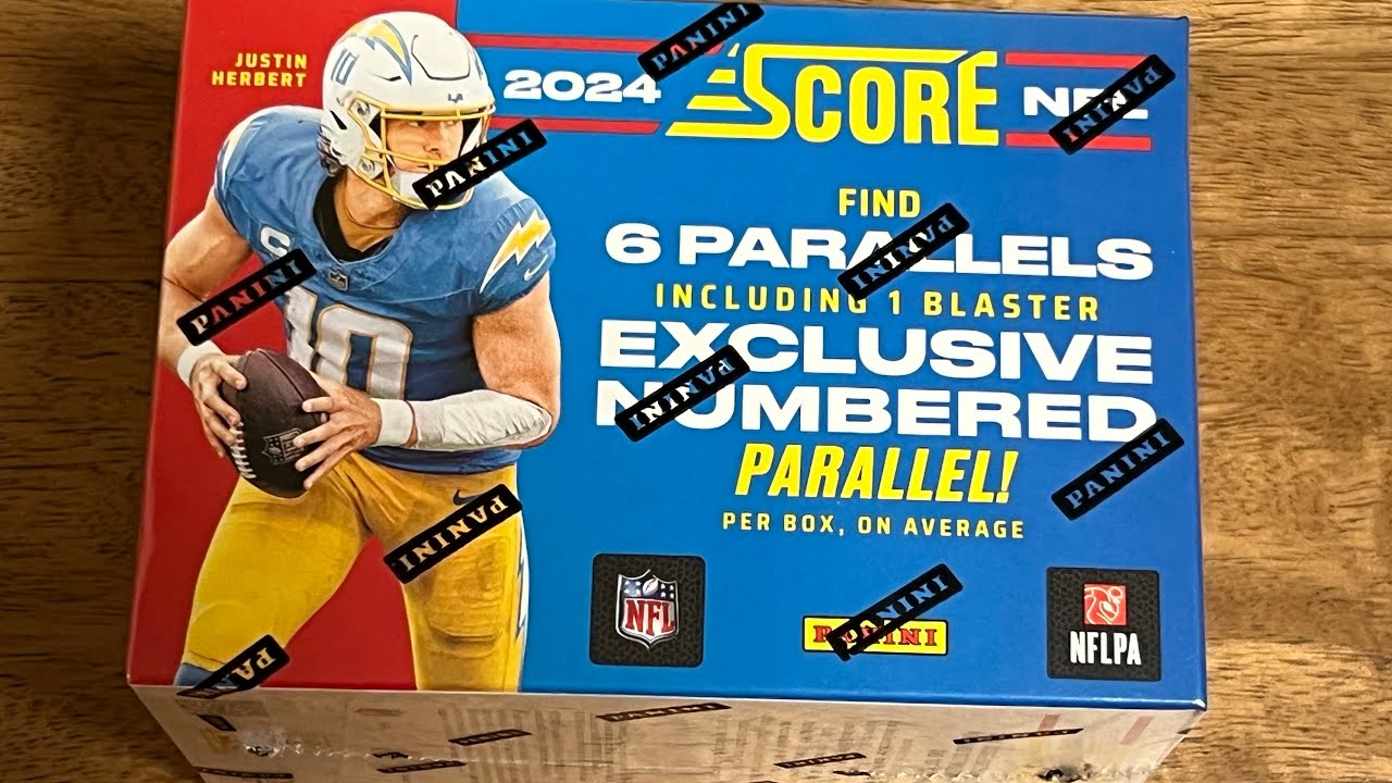 2024 Panini Score Football Blaster! Great Box!!! Daniels sighting ...