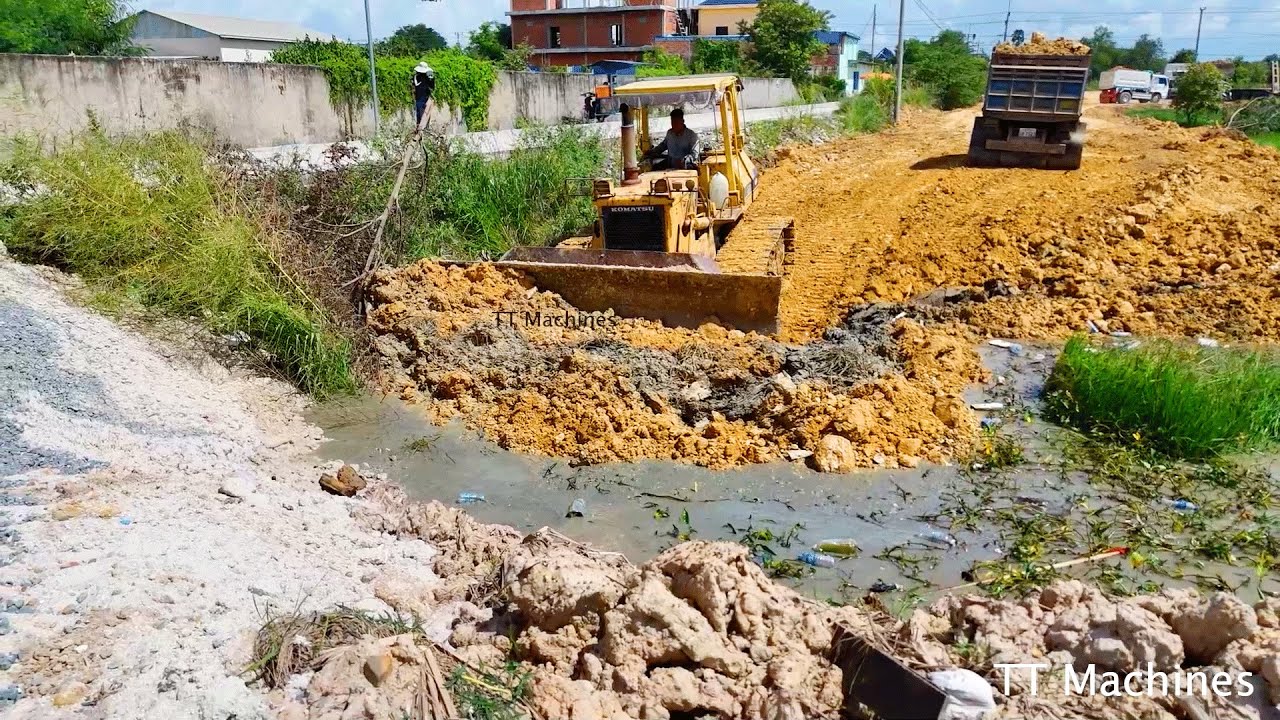 Full VDO Just Start & Completed 100% Building New Foundation Village ...