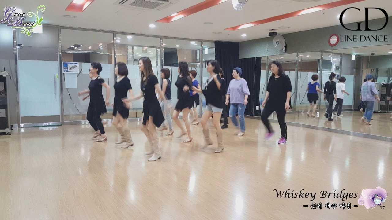Whiskey Bridges - Line Dance - YouTube