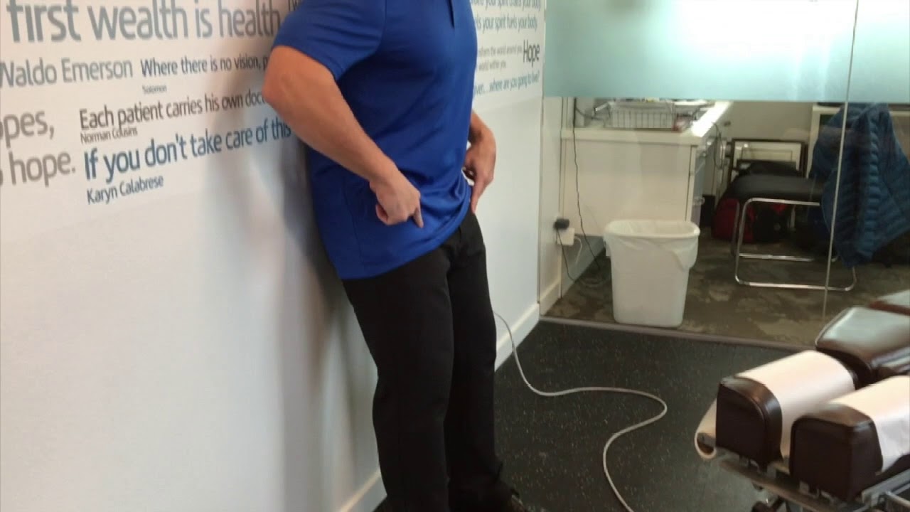 Pelvic Flexion Exercise - YouTube