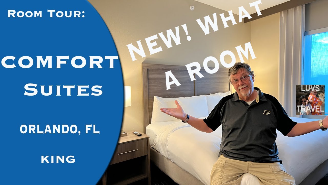NEWEST COMFORT SUITES close to Walt Disney World! Let's Check it Out ...