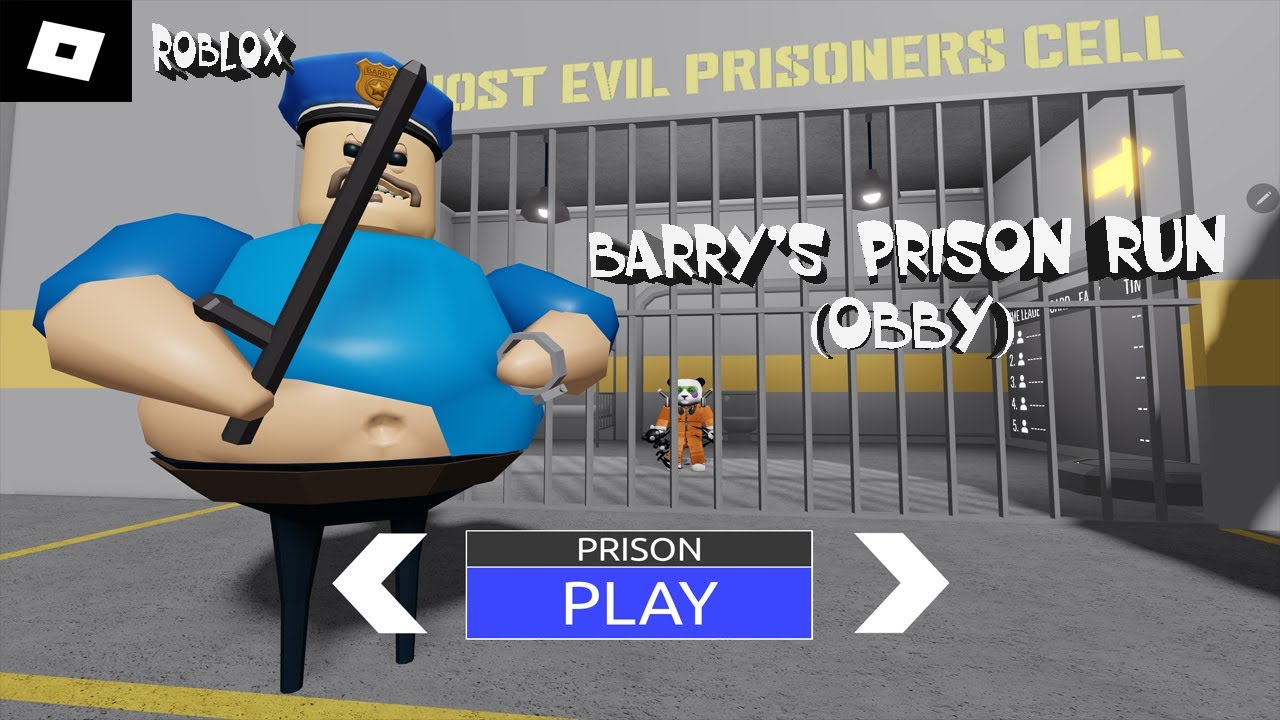 Roblox, BARRY'S PRISON RUN! OBBY - YouTube