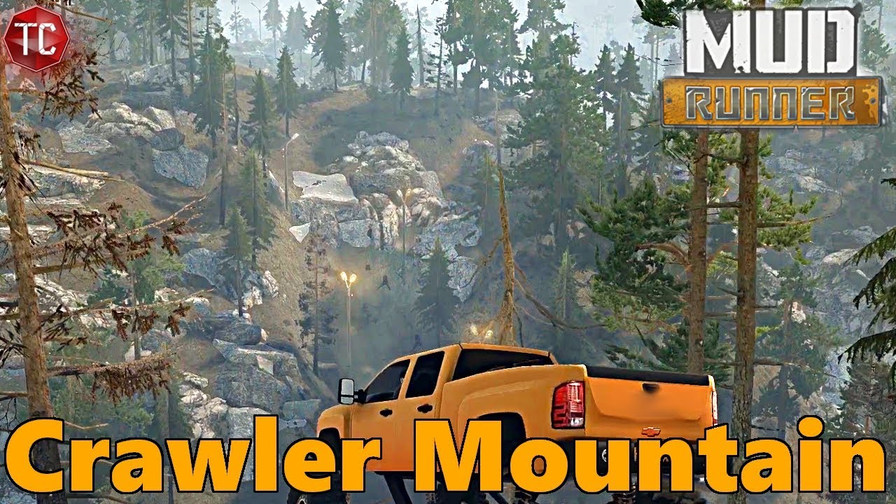SpinTires MudRunner: Hardest Crawling Trails YET!? NEW MAP - YouTube